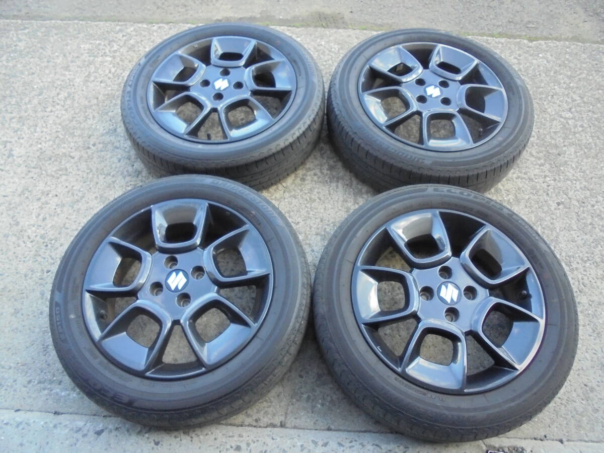 Yahoo!オークション - MN71S クロスビー純正 美品 16インチ 5J+40 PCD1...