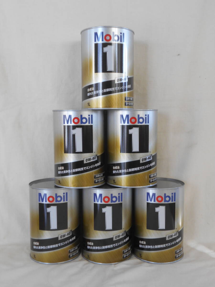 Yahoo!オークション - Mobil1 モービル1 0W40 6Lセット(1L×6缶）