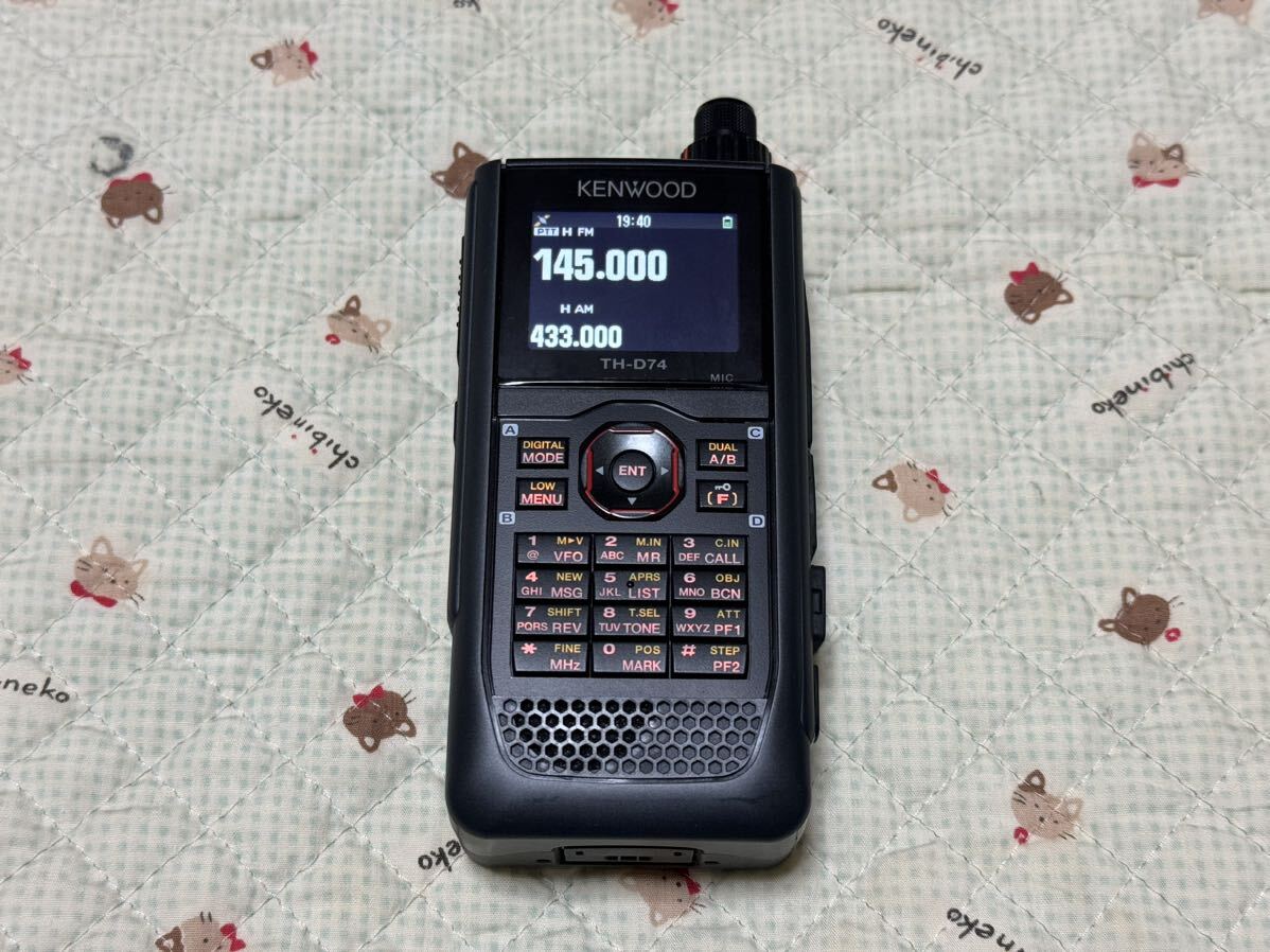 Yahoo!オークション - KENWOOD TH-D74 5Wハンディトランシーバー Yahoo!オークション - KENWOOD TH-D74 5Wハンディトランシーバー