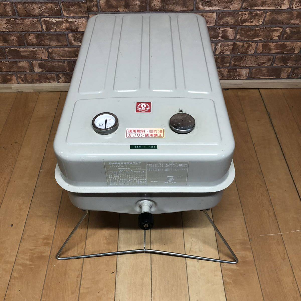 Yahoo!オークション - H483 中古 燃料タンク 約40L 灯油タンク オイル...