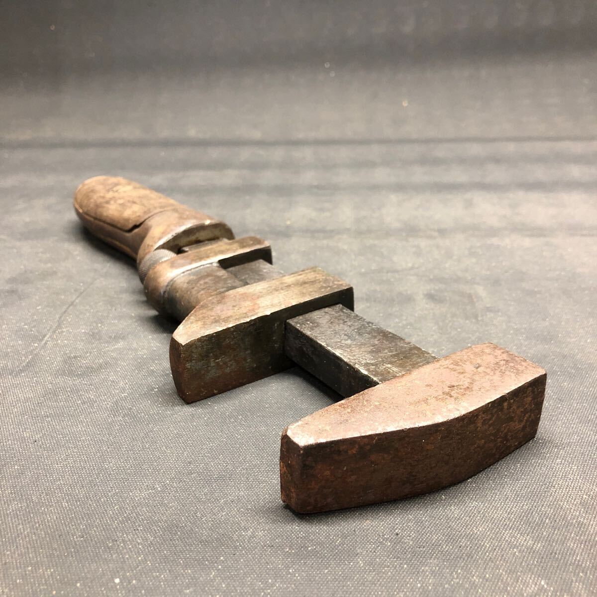 Yahoo!オークション - H583 アンティーク インダストリアル モンキーレ...