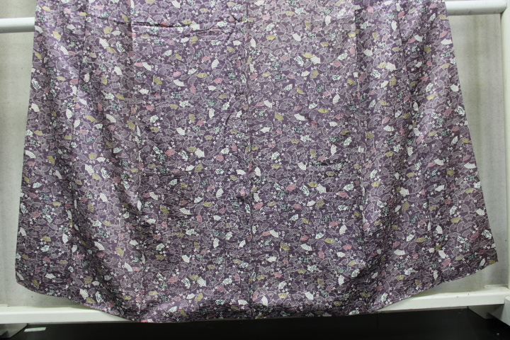 Yahoo!オークション - きもの今昔6672 小紋のきもの 広衿袷手縫い...