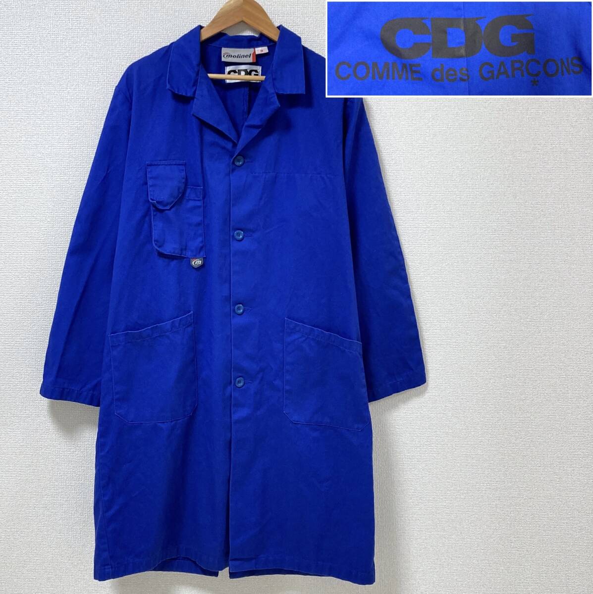 Yahoo!オークション - CDG COMME des GARCONS Molinel ロゴ ショップコ...