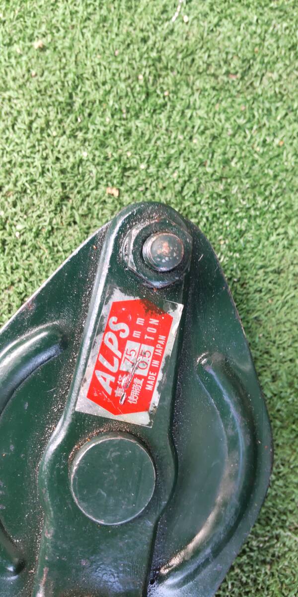 Yahoo!オークション - 滑車フック2点 ALPS 0.5t TAIYO SWL 2.5t スナ...