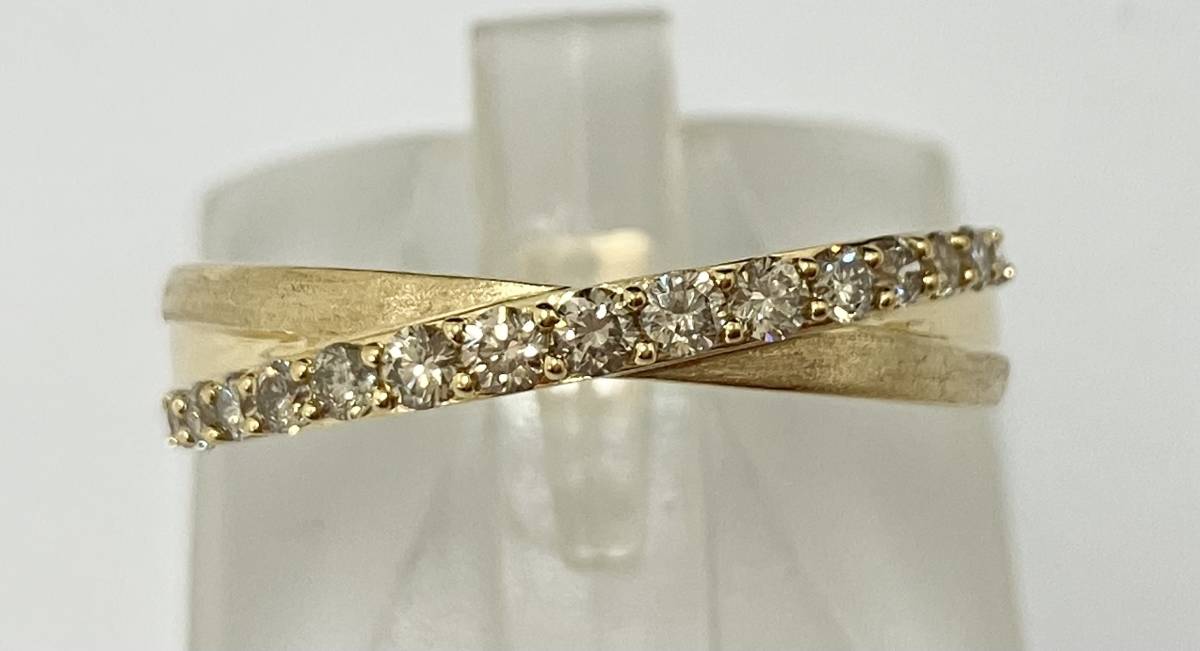 Yahoo!オークション - K18 ダイヤ0.32ct 14号 3.7g 18金 ダイヤモンド ...