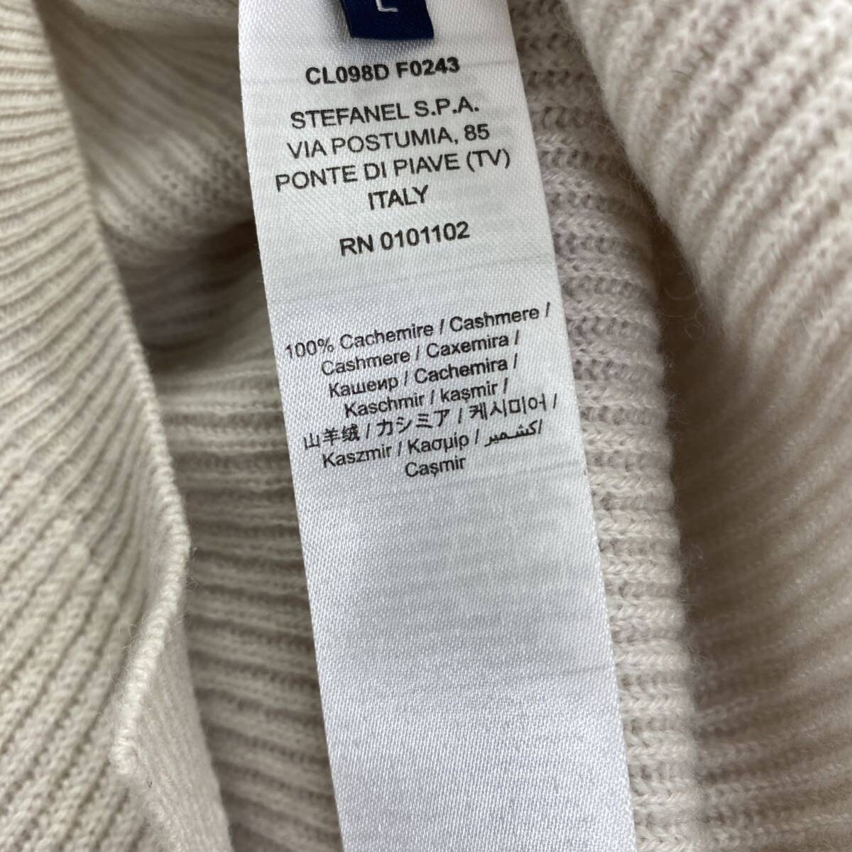 Yahoo!オークション - Kc25 STEFANEL ステファネル 半袖ニットトップス...