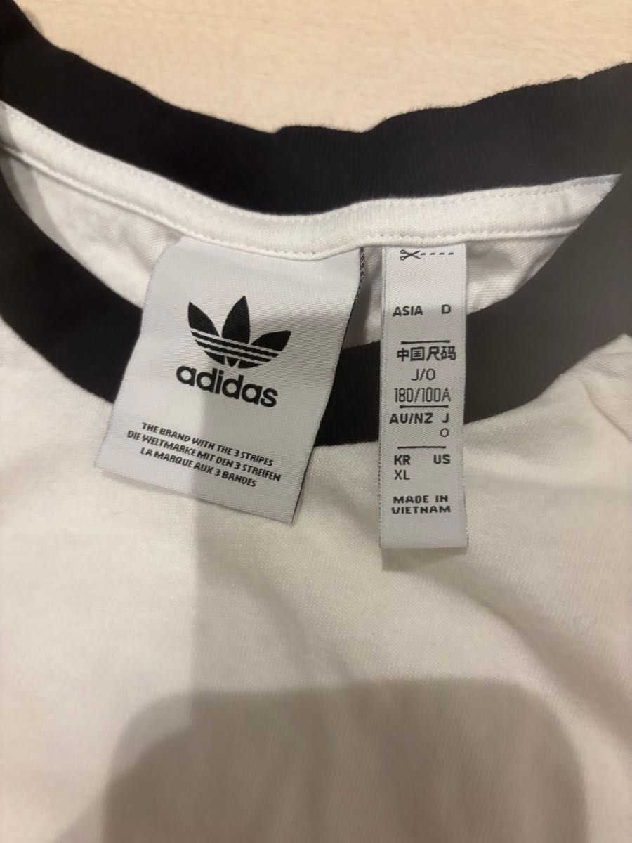常田大希着用 adidas クラシックス 3ストライプ 半袖Tシャツ XL 常田大希着用 adidas クラシックス 3ストライプ 半袖Tシャツ XL