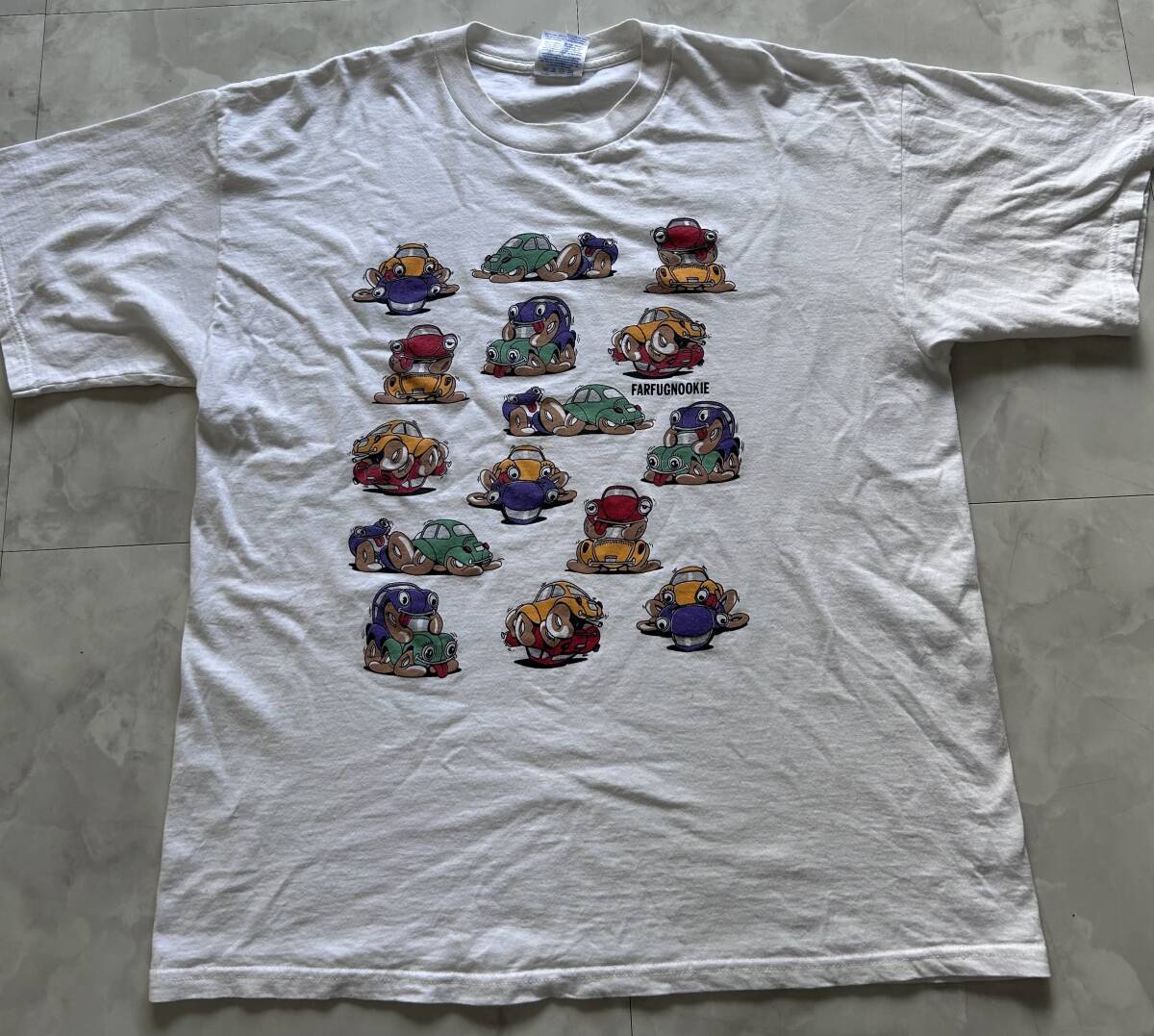 Yahoo!オークション - 90's48手tシャツ総柄フォルクスワーゲン車sexエ...