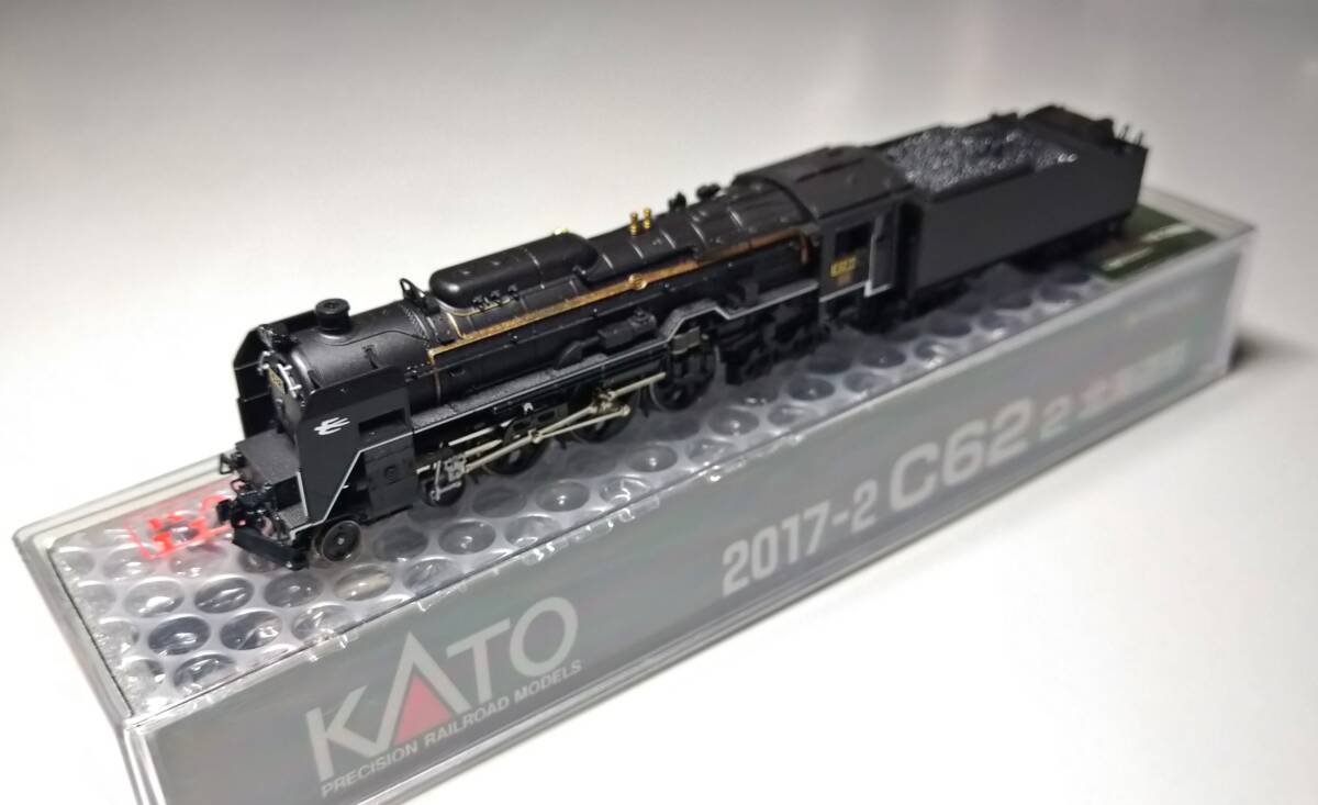 KATO 2017-2 c62 2 北海道形 Nゲージ(蒸気機関車)｜売買されたオークション情報、yahooの商品情報をアーカイブ公開 - オークファン（aucfan.com）