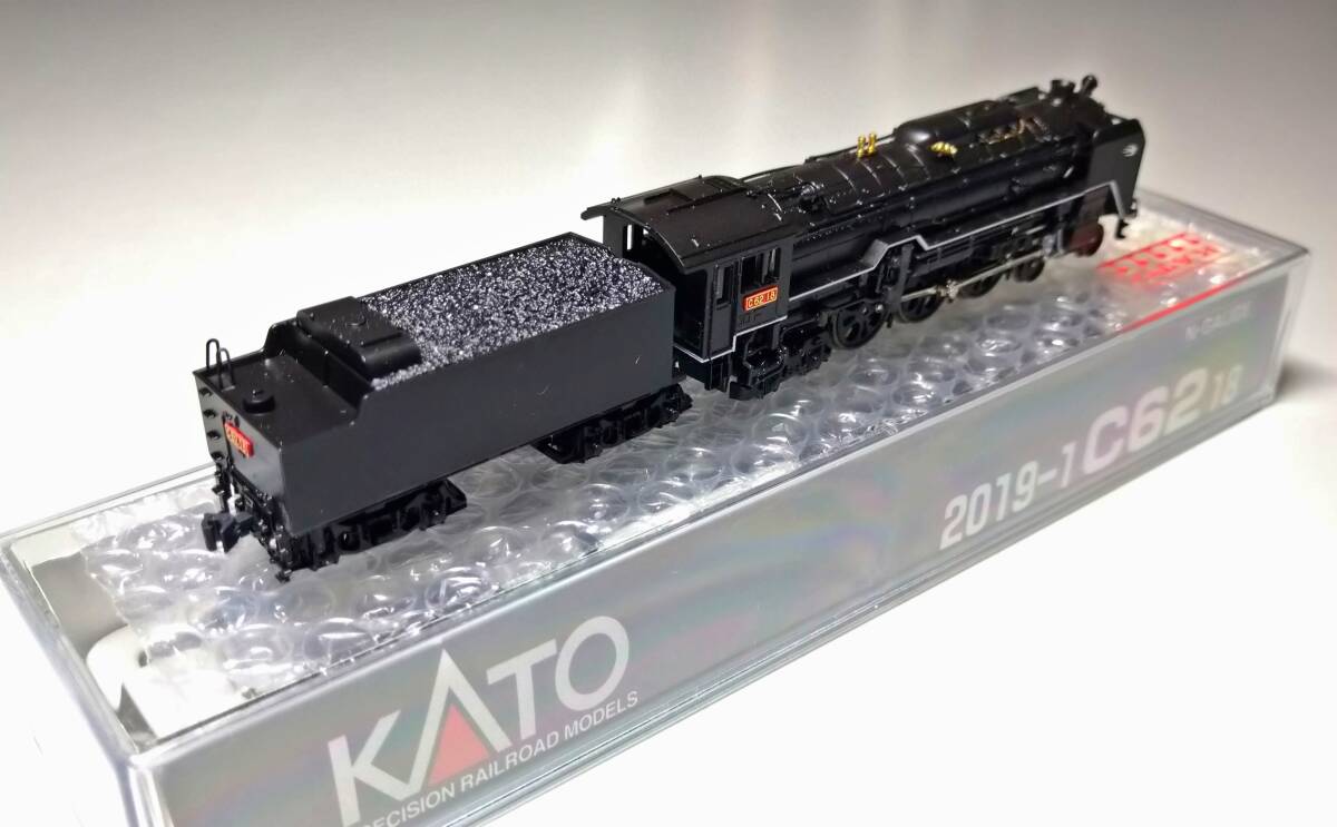 Yahoo!オークション - KATO 2019-1 C62 18 下がりつばめ Nゲージ