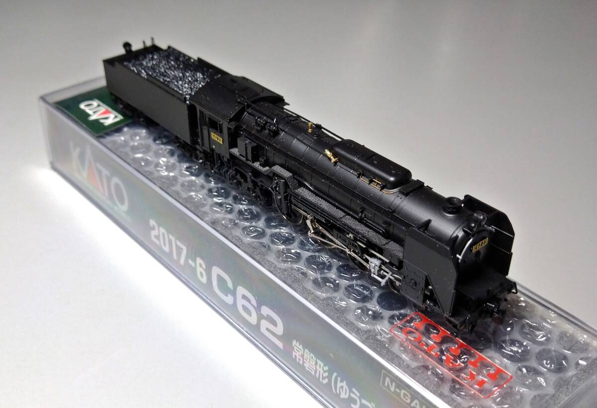 Yahoo!オークション - KATO 2017-6 C62 常磐形（ゆうづる牽引機） Nゲ...