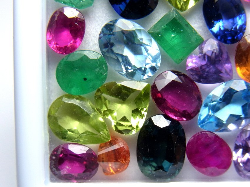 Yahoo!オークション - [Shimoe]最落無し 1円～合計12．4ct 半貴...