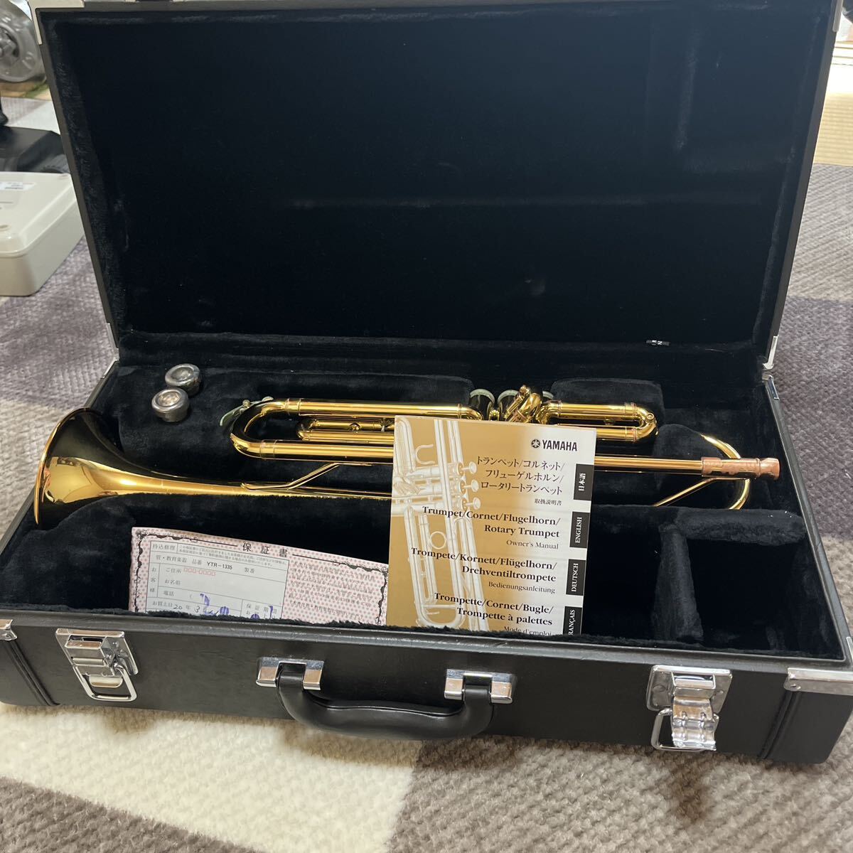 Yahoo!オークション - YAMAHA YTR-1335 ヤマハ トランペット 金管楽器 ...