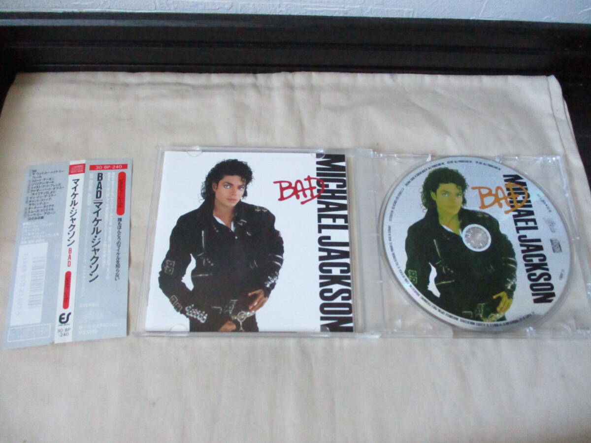 Yahoo!オークション - MICHAEL JACKSON Bad(ピクチャー・レーベル) ’8...