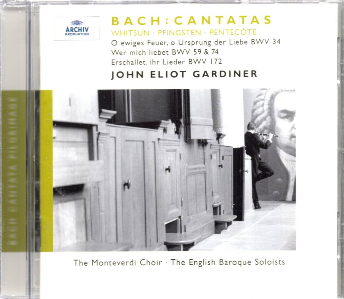 Yahoo!オークション - pc50 J.S.バッハ カンタータ集／ガーディナー