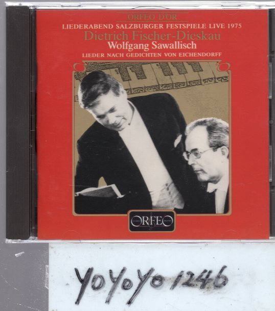 Yahoo!オークション - b439 フィッシャー＝ディースカウ/サヴァリッシ...