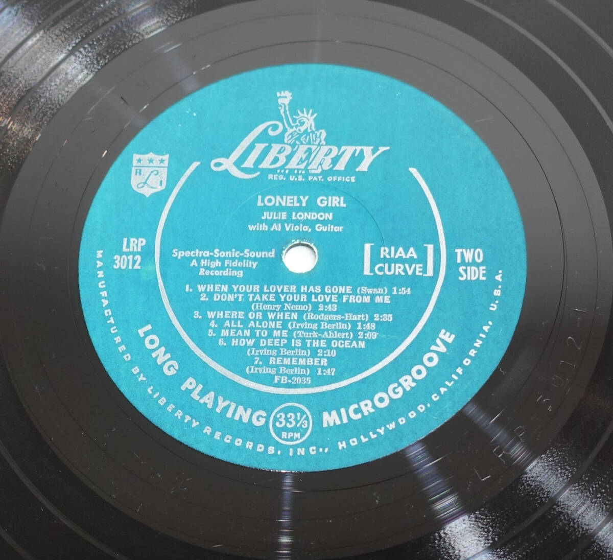 Yahoo!オークション - US Liberty LRP 3012 オリジナル LONELY GIRL