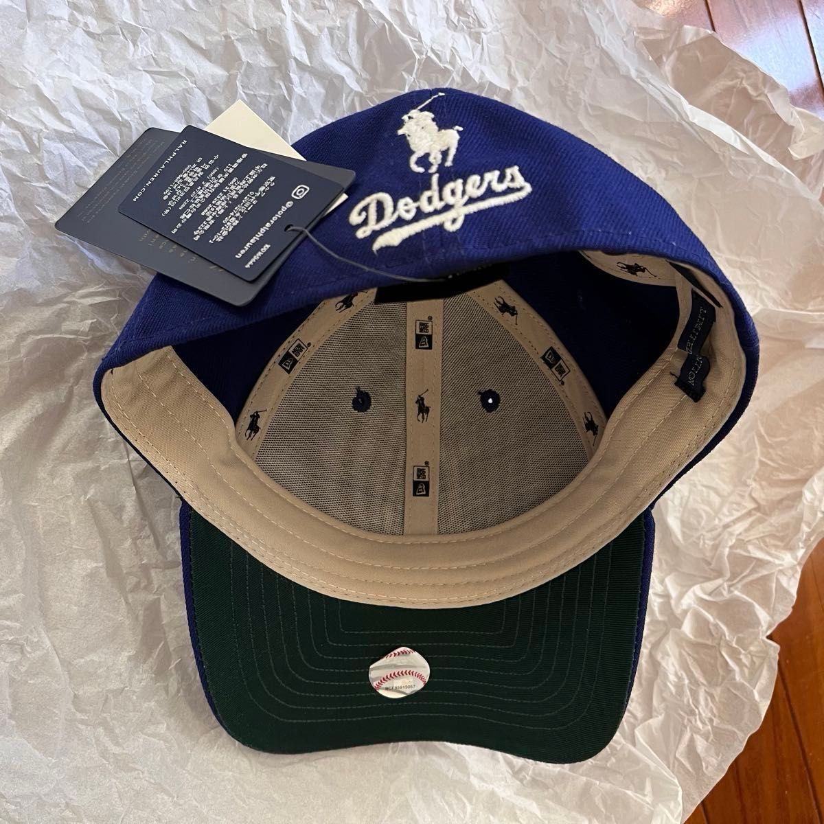 ポロ ラルフローレン x MLB ドジャース x ニューエラ キャップ M ポロ ラルフローレン x MLB ドジャース x ニューエラ キャップ M