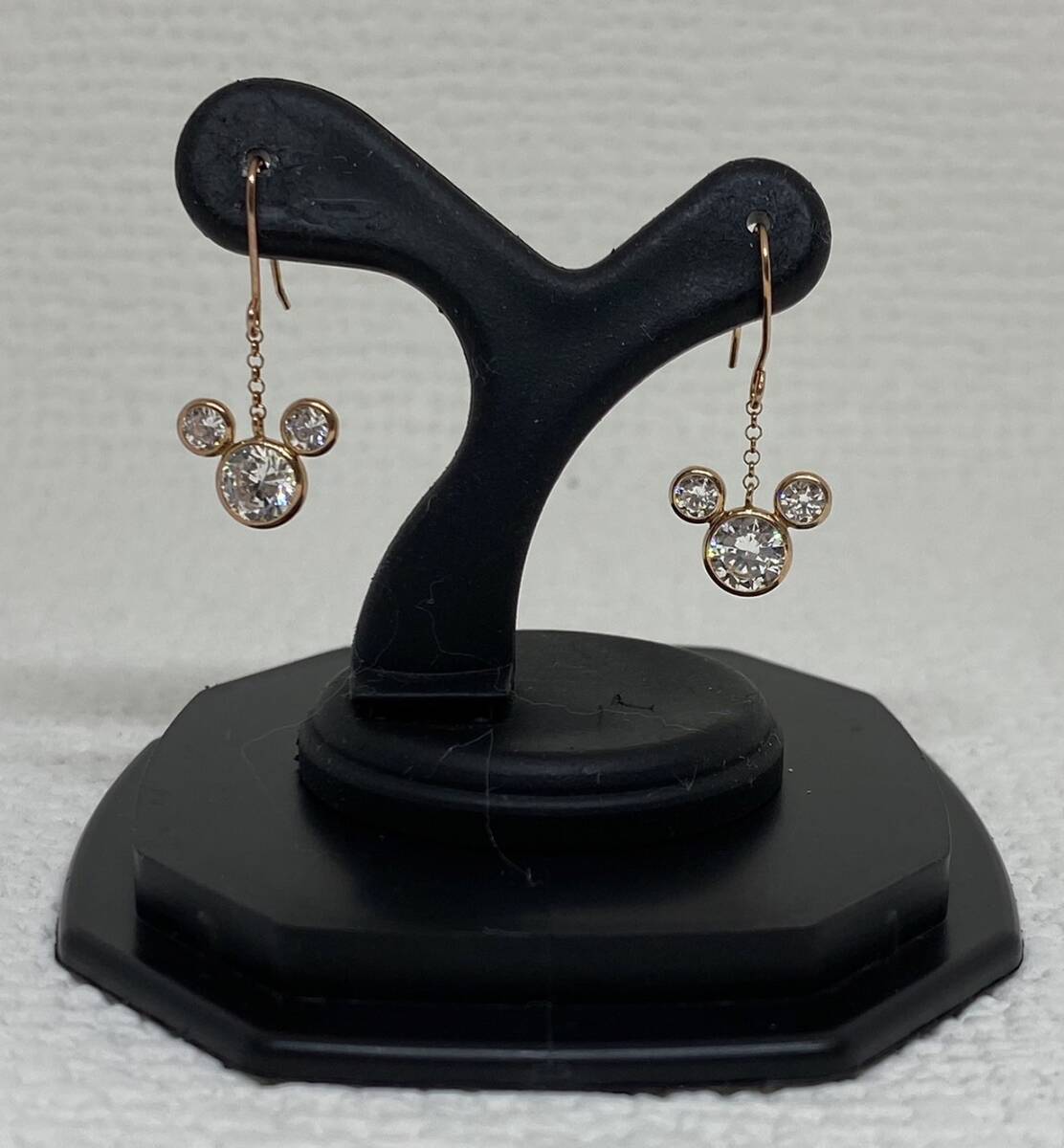 Yahoo!オークション - 送料無料 『7209』 K10 キュービック ピアス 0.8...