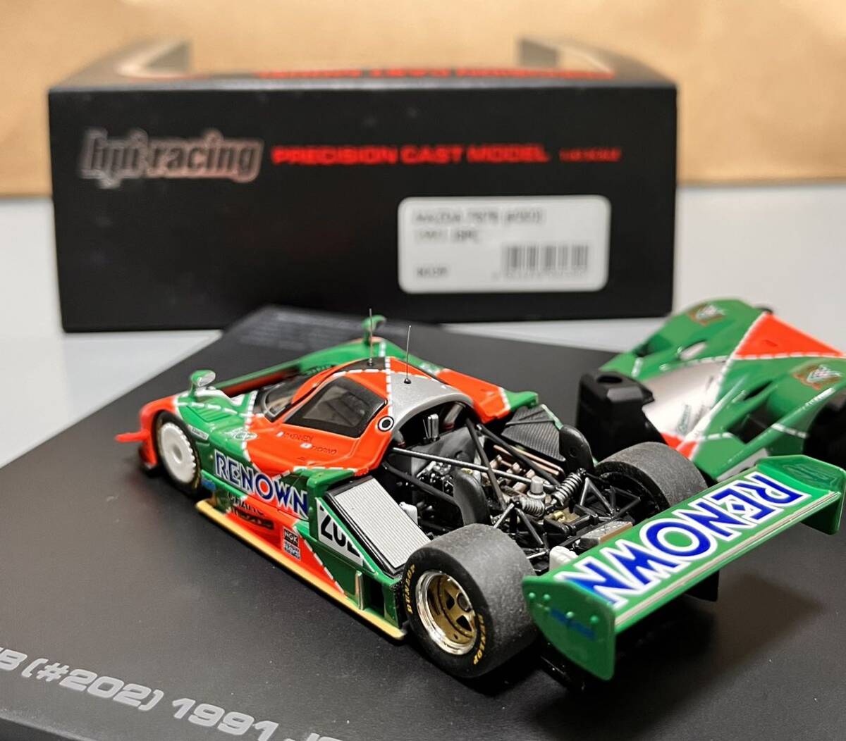 Yahoo!オークション - hpi racing 1/43 MAZDA 787B #202 1991 JSPC マ...