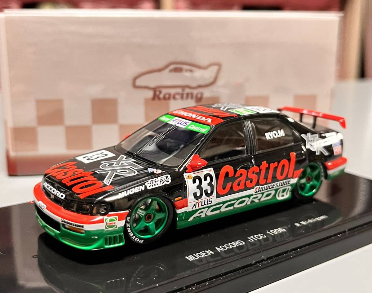Yahoo!オークション - 1円 スタート エブロ 1/43 MUGEN ACCORD JTCC 19...