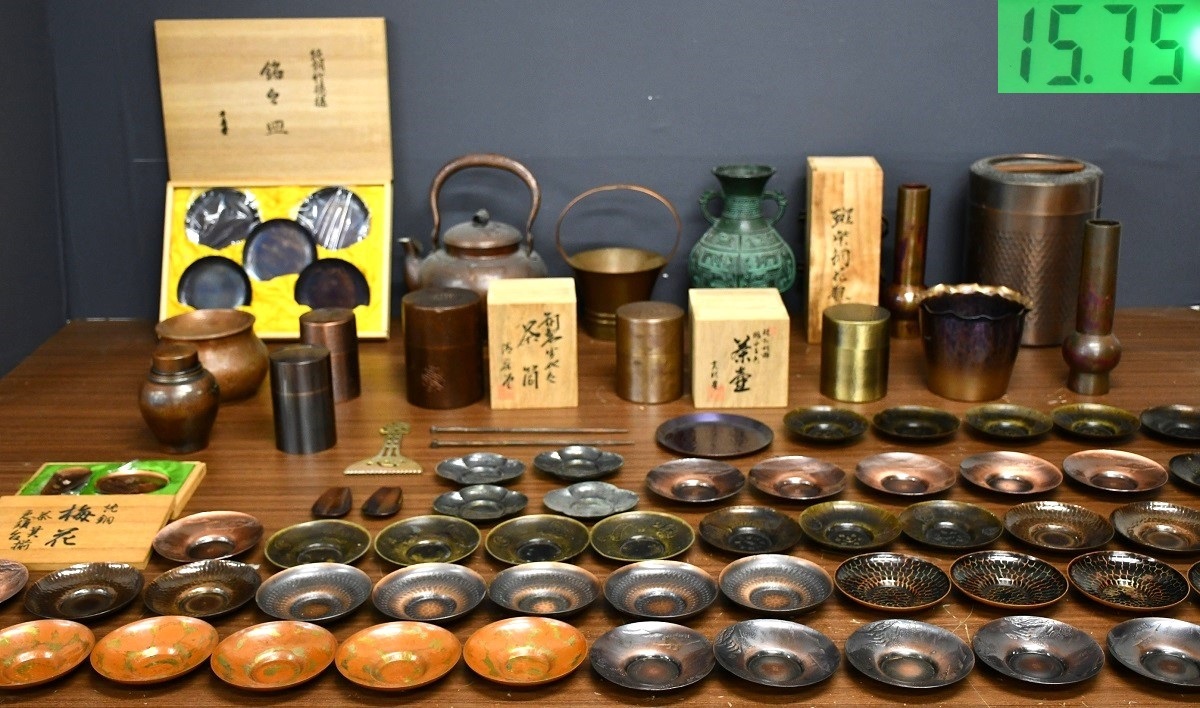 Yahoo!オークション - NY3-14【現状品】銅製品まとめ 総重量 約15.8㎏