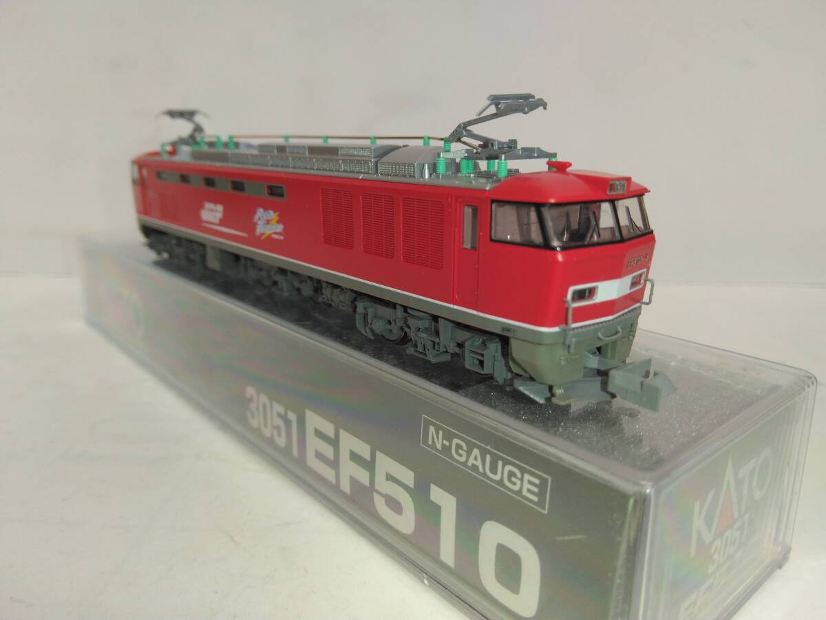 Yahoo!オークション - KATO Nゲージ EF510 電気機関車 中古美品