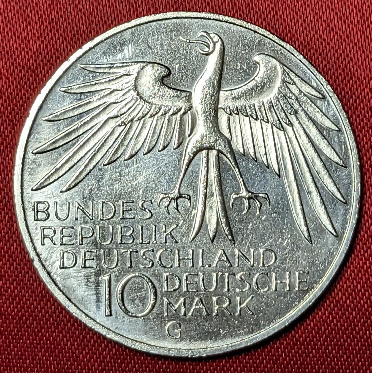 ドイツ 10マルク プルーフ銀貨 1966年 G ミュンヘン五輪 プルーフ発行枚数150 000枚 流通品 玉ちゃんNo.3190(ヨーロッパ)｜売買されたオークション情報、yahooの商品 ...