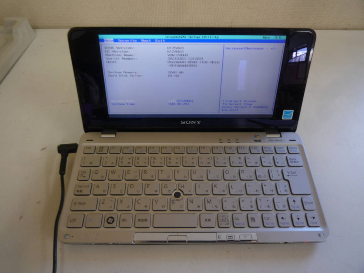 Yahoo!オークション - 【5-3-9-2Rs】 BIOSOK VAIO type P VGN-P90HS AT...