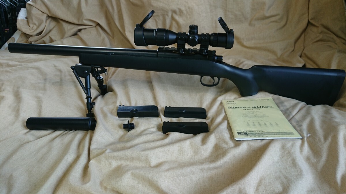 Yahoo!オークション - 東京マルイ VSR-10 Gスペック バイポッド NEWイ...