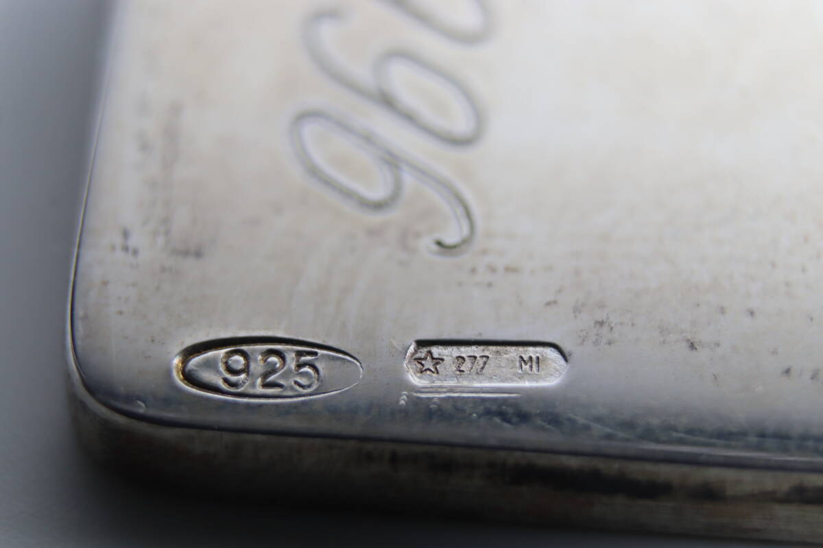 Yahoo!オークション - イタリア スターリングシルバー製インゴットプレ...