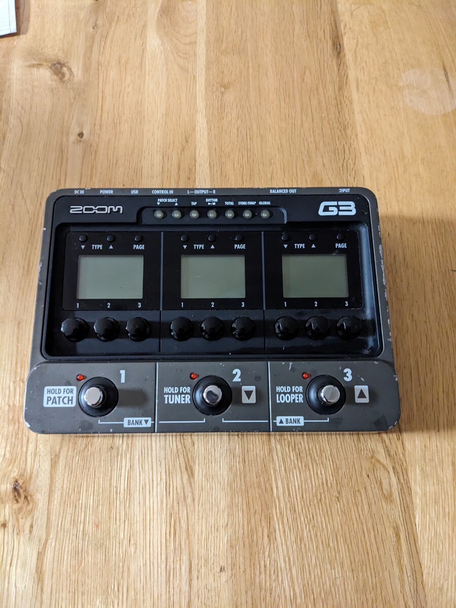 Yahoo!オークション - ZOOM G3 マルチエフェクター