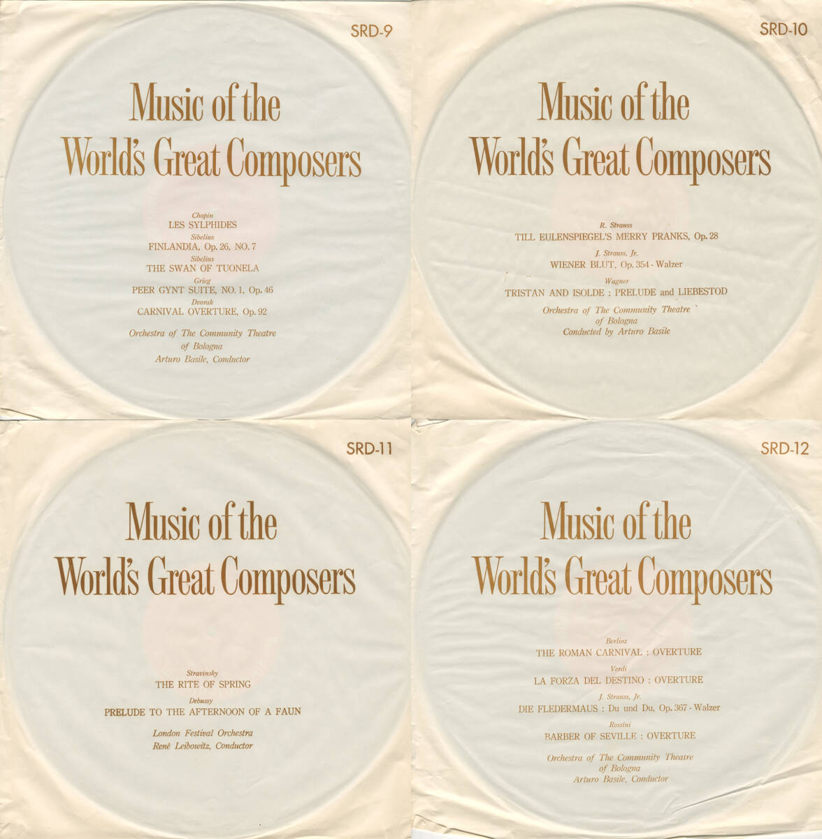 LP リーダーズ ダイジェスト 世界名曲集 特選 Music of the World's Great Composers 12LP BOX(その他)｜売買されたオークション情報、yahooの ...