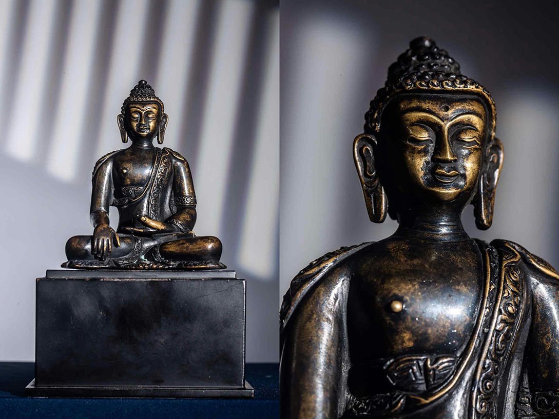 Yahoo!オークション - 観心・時代旧蔵 C229清時代 仏教古美術 チベッ...