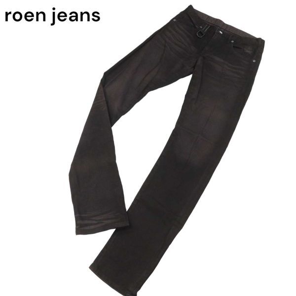 Yahoo!オークション - Roen jeans MAN ロエン 通年 スタッズ 髭落ち加...