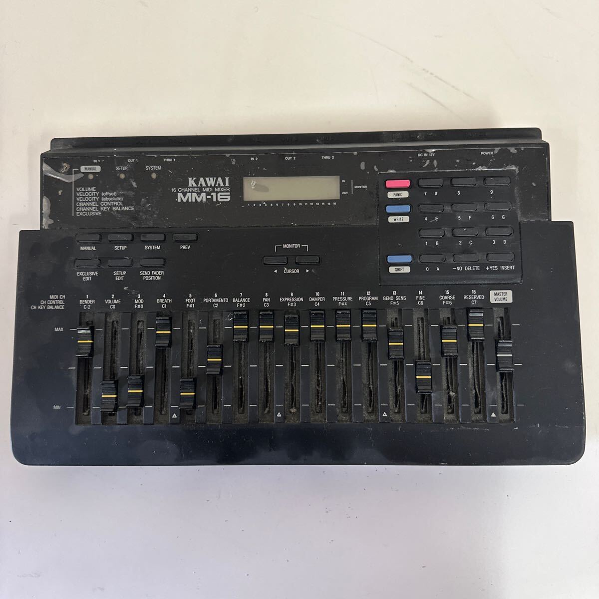 Yahoo!オークション - KAWAI MIDI MIXER MM-16 中古 本体のみ
