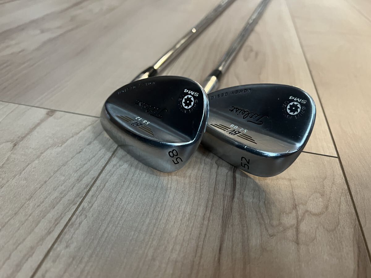 Yahoo!オークション - タイトリストウェッジ BV SM4 52° 58°セット