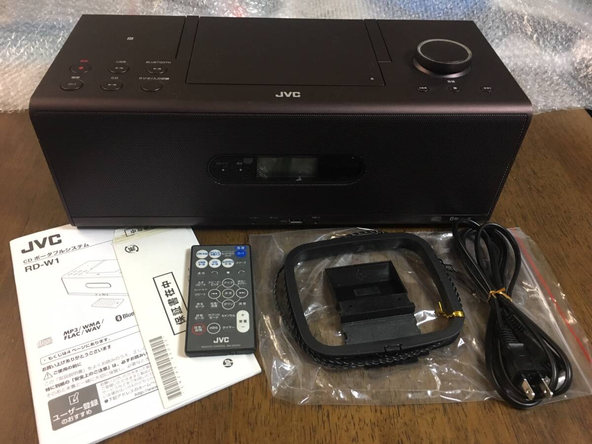Yahoo!オークション - JVC CDポータブルシステム RD-W1（ジャンク扱い...