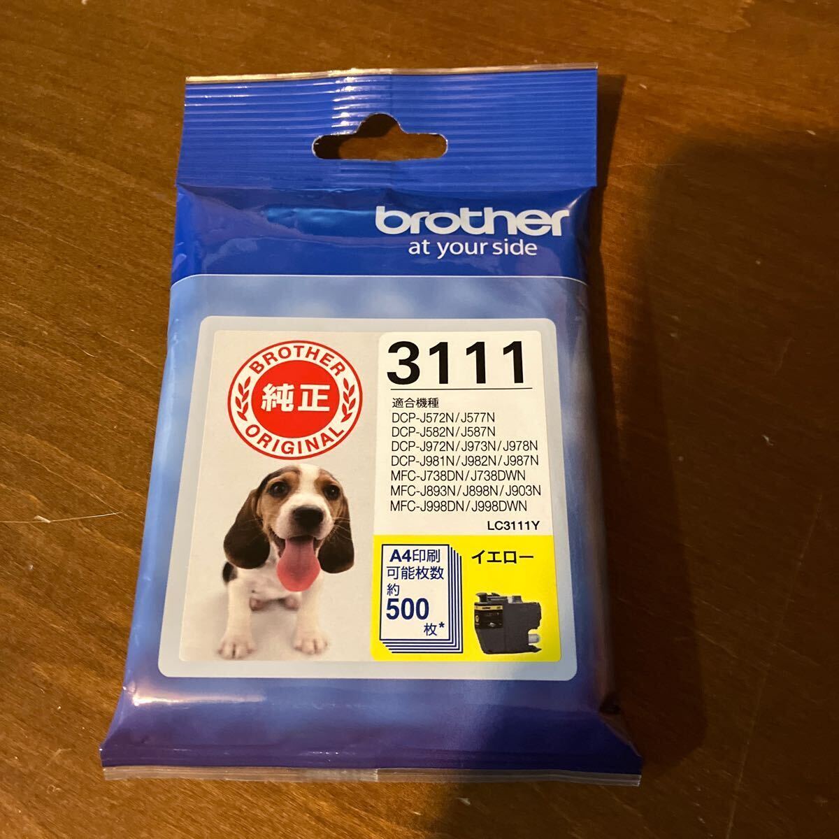 Yahoo!オークション - brother インクカートリッジ イエロー 3111 純正...