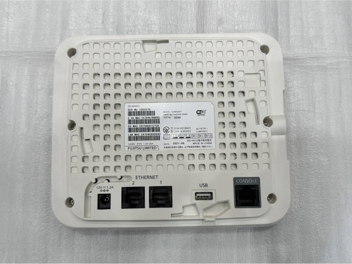 Yahoo!オークション - 【FUJITSU】 SR-M50AP1 (SJM50AP1) Network IEEE...