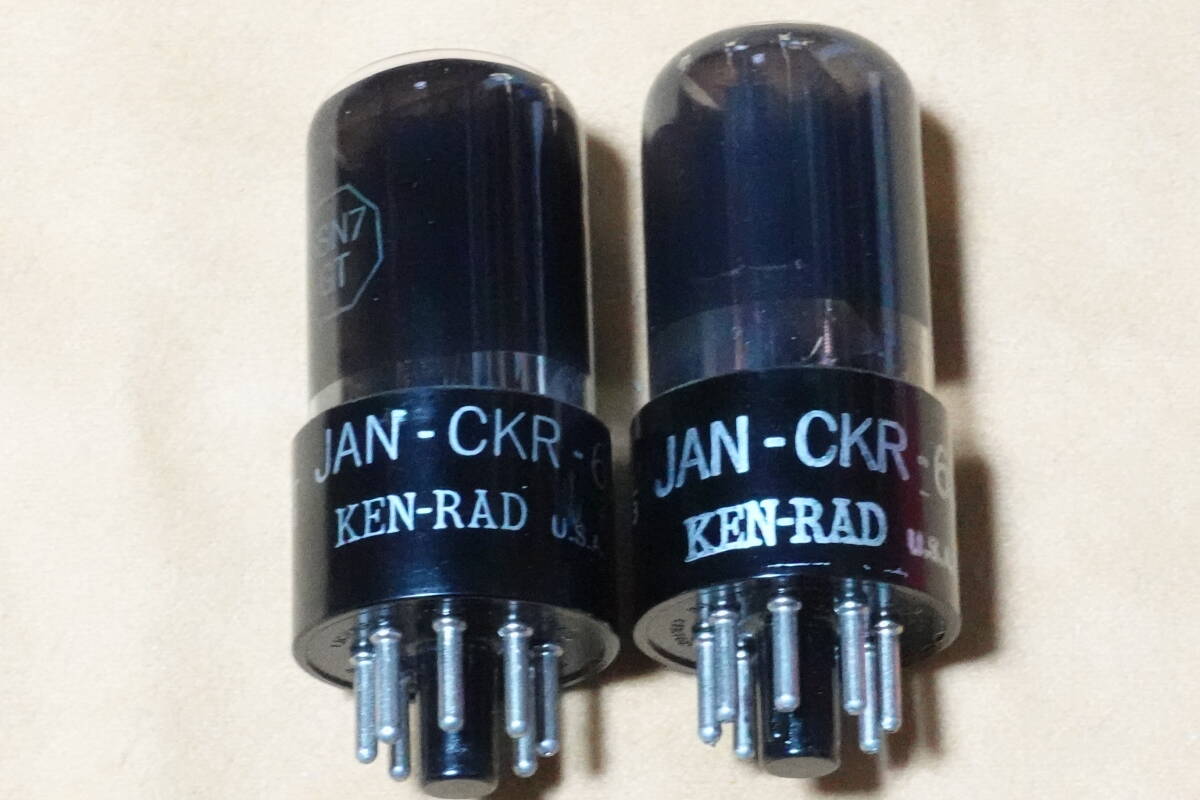 KEN-RAD JAN-CHK-6SN7GT/VT231 2本(真空管)｜売買されたオークション情報、yahooの商品情報をアーカイブ公開 - オークファン（aucfan.com）