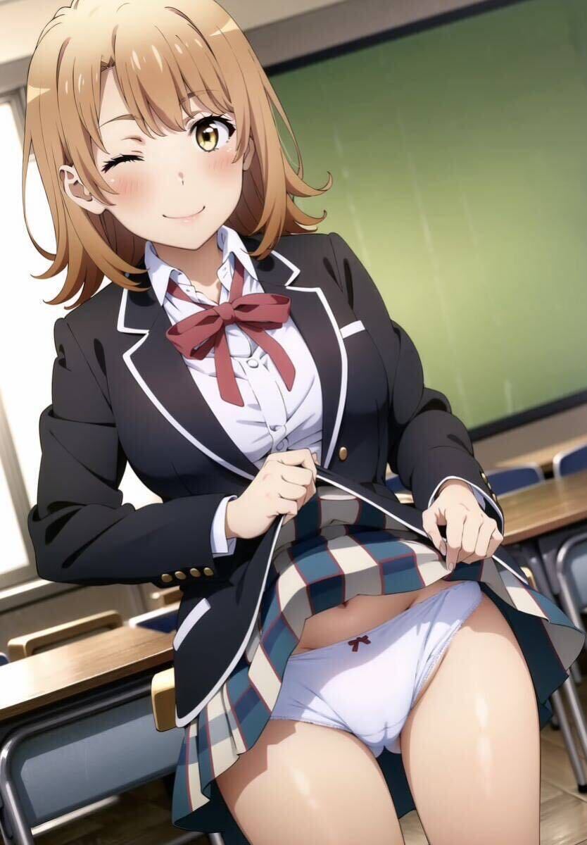 日本代購代標第一品牌【樂淘letao】－A4サイズ ポスター やはり俺の青春ラブコメはまちがっている。 一色いろは 高精細ポスター イラスト 同人 高品質 アート アニメ