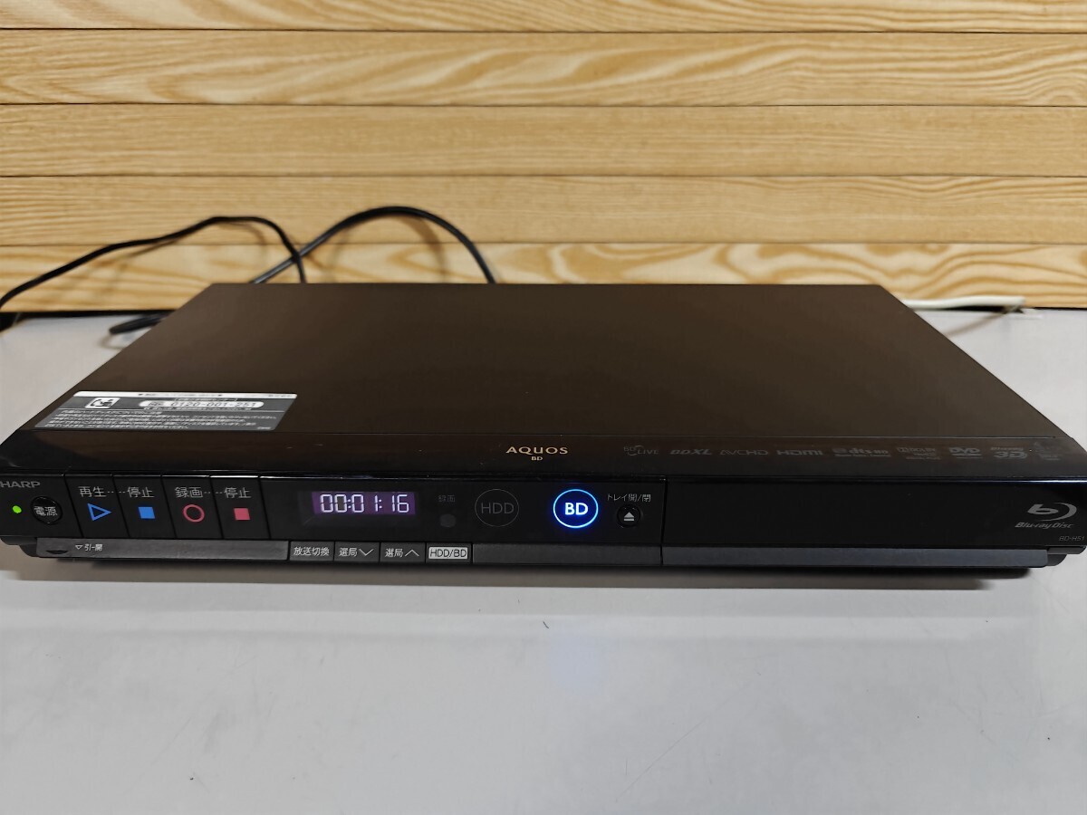 Yahoo!オークション - 500GB 12年製 SHARP/AQUOS HDD/BDレコーダー BD-...