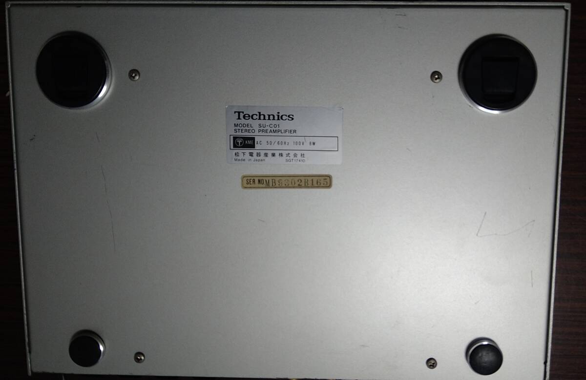 Yahoo!オークション - Technics SU-C01 テクニクス コントロールアンプ...