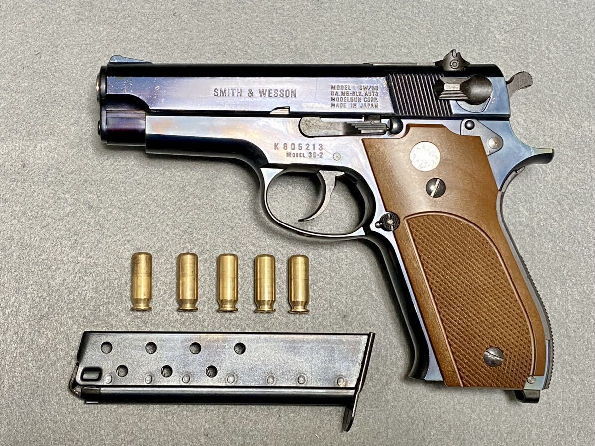 絶版 未発火 動作快調 MGC SW/39 S&W M39 メタルブルー ダブル 絶版 未発火 動作快調 MGC SW/39 S&W M39 メタルブルー ダブル