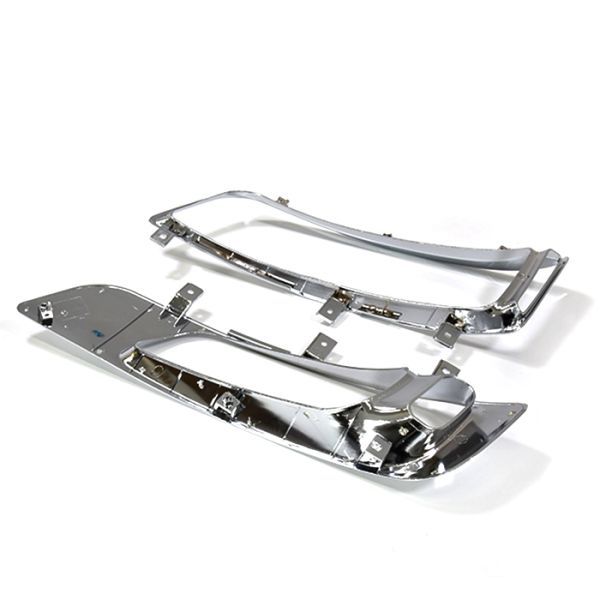 Yahoo!オークション - メッキ ヘッドライトカバー + フォグカバー 左右...