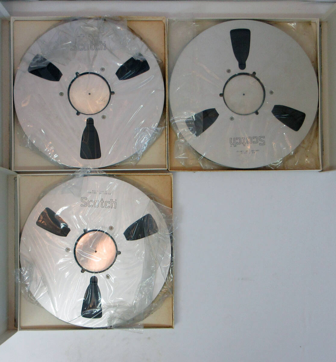 Yahoo!オークション - OP29 ジャンク品 オープンリールテープ 3巻セッ...