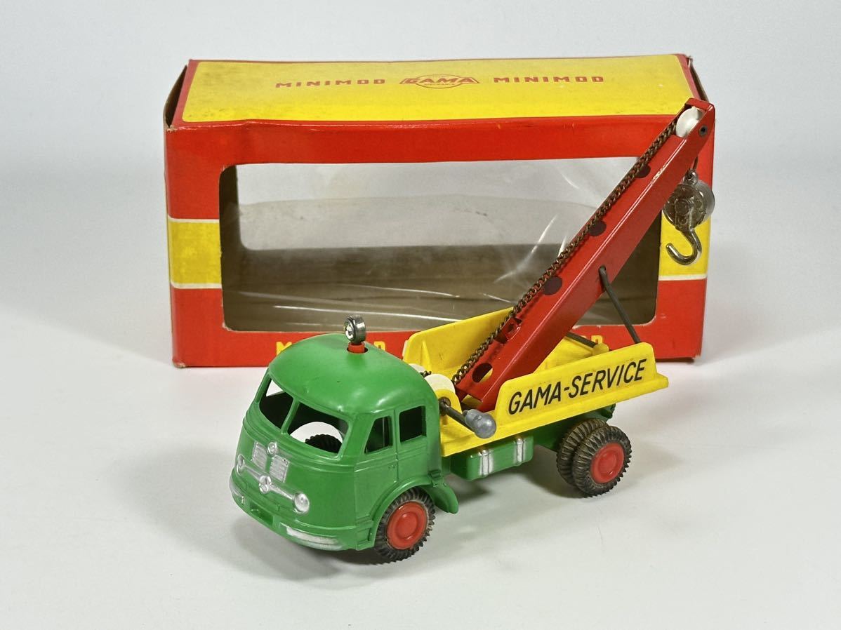 Yahoo!オークション - (s805) GAMA MINIMOD 911 MERCEDES ABSCHLEPPWAG...