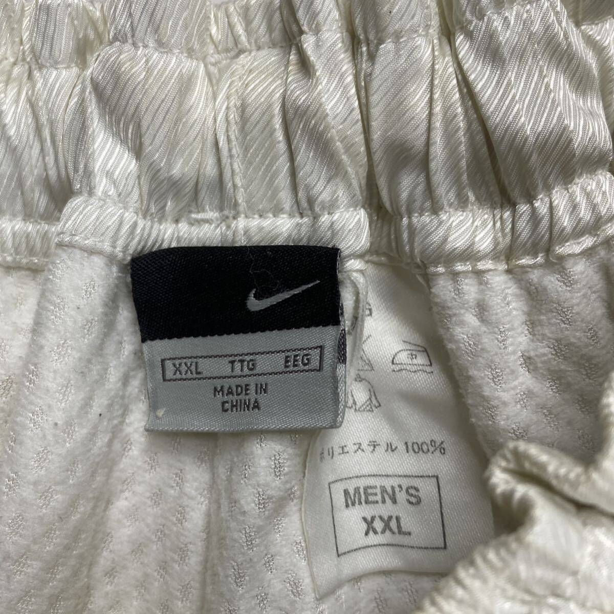 00s NIKE ナイキ サイドライン トラックパンツ トレーニングパンツ ホワイト XXL y2kテック(中古)のヤフオク落札情報