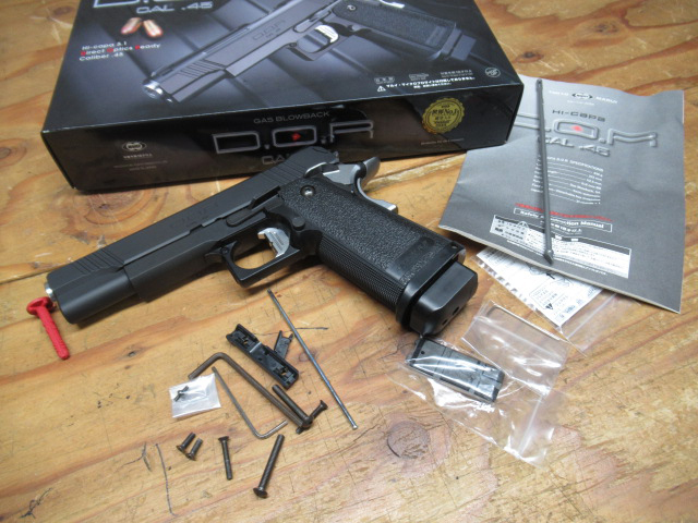 東京マルイ D O R Cal 45 Hi Capa 5 1 箱 説明書有 ガスブローバック ガスガン 管理6k0324e A09 ガスガン